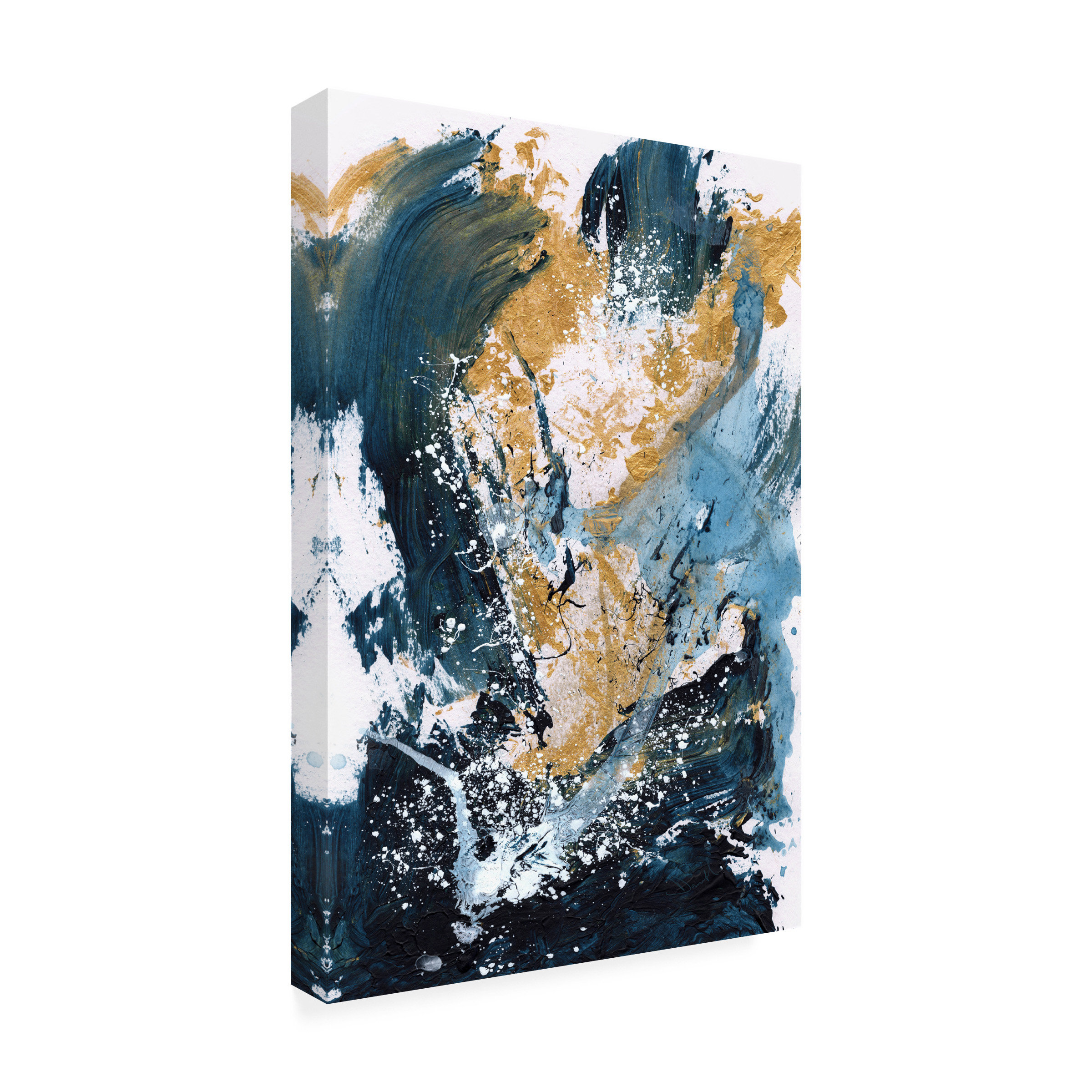 Wrought Studio™ Dan Hobday Golden Sea Canvas Art | Wayfair